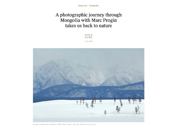 NEWS & PRESS | Marc Progin